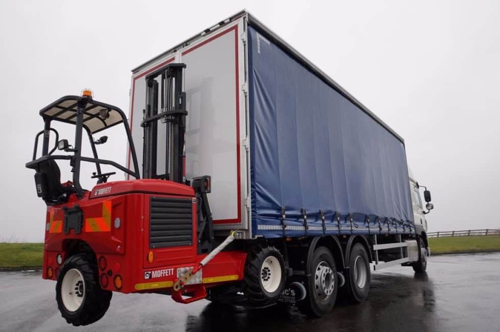 Piggyback Forklift Rental | Truck Mounted Forklift | Mac's Truck Hire